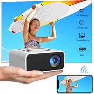 onn. Portable 720p HD Projector with HDMI & AV Input for Home Theater ...