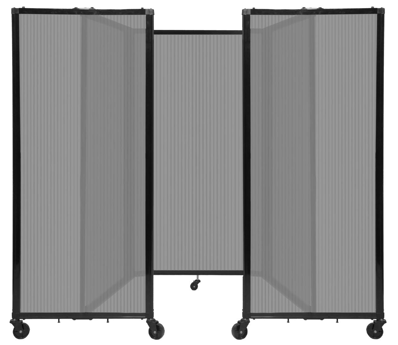 Versare Polycarbonate Room Divider 360 Portable Wall Partition ...