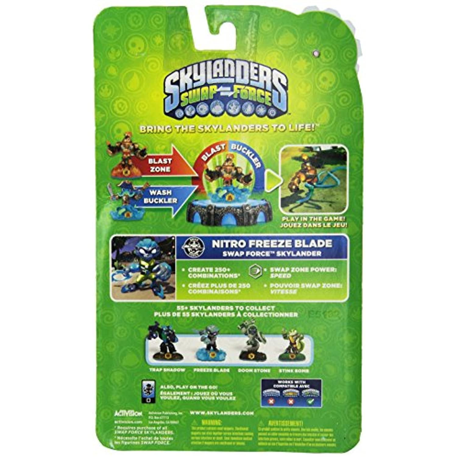Skylanders Swap Force Nitro Freeze Blade