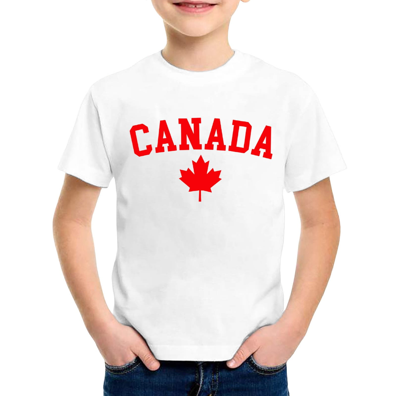 Click here for Zcn001 Tee Shirt Enfant Garcon Canada Day Short Sl... prices