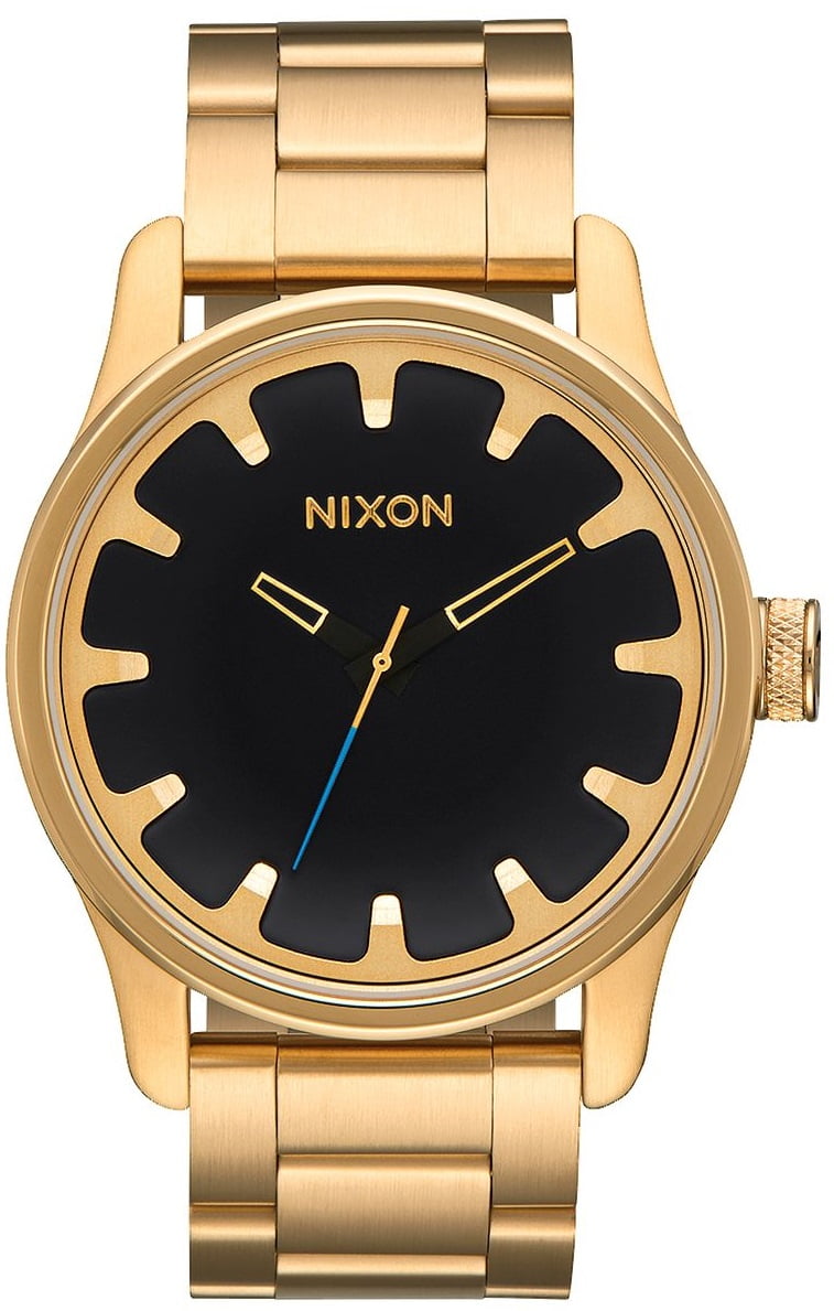 Nixon - Nixon Men's Driver Gold-Tone Stainless Steel Watch A979510 ...