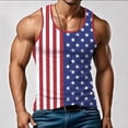 American Independence Day 3D Digital Print Vest Casual Men's Sleeveless ...