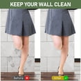 RENACLIPY 1 Roll Transparent Wallpaper Transparent PP Wall Decor ...