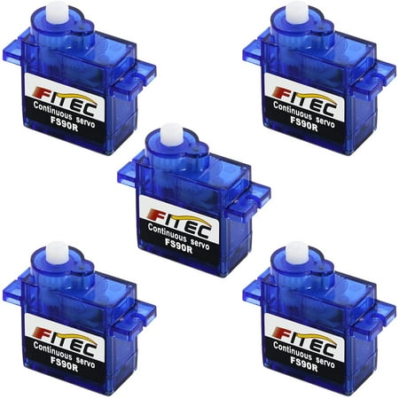 FS90R 360 Degree Continuous Rotation Micro Servo Motor 9g Servo for RC ...