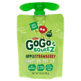 GoGo squeeZ Applesauce and Fruit Puree, Apple Strawberry Snack Pouches, 3.2 oz, 12 Pack ...