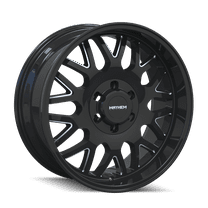 MAYHEM CROSSFIRE-8109 20X9.5 5X139.7 10ET 108CB BLACK W/MILLED SPOKES ...