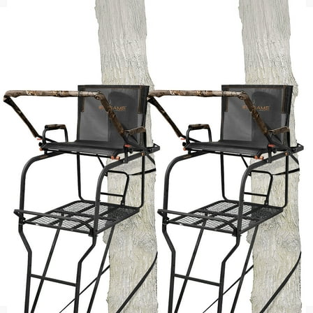 Primal Tree Stands 12' Quad Pod, Hunting Ladder Stand with Enclosure ...