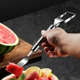 SPOORYYO 2-in-1 Watermelon Slicer Fork Set - Stainless Steel Fruit ...