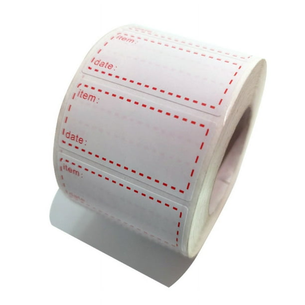 SHENMO 1000 rolls of frozen food labels, 50x25mm ilauke self-adhesive ...