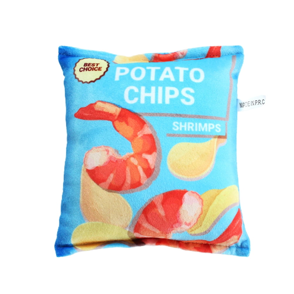 Click here for Intime Pet Plush Potato Chips Squeak Toy For Dogs... prices