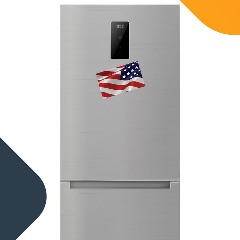 Waving Reverse American Flag