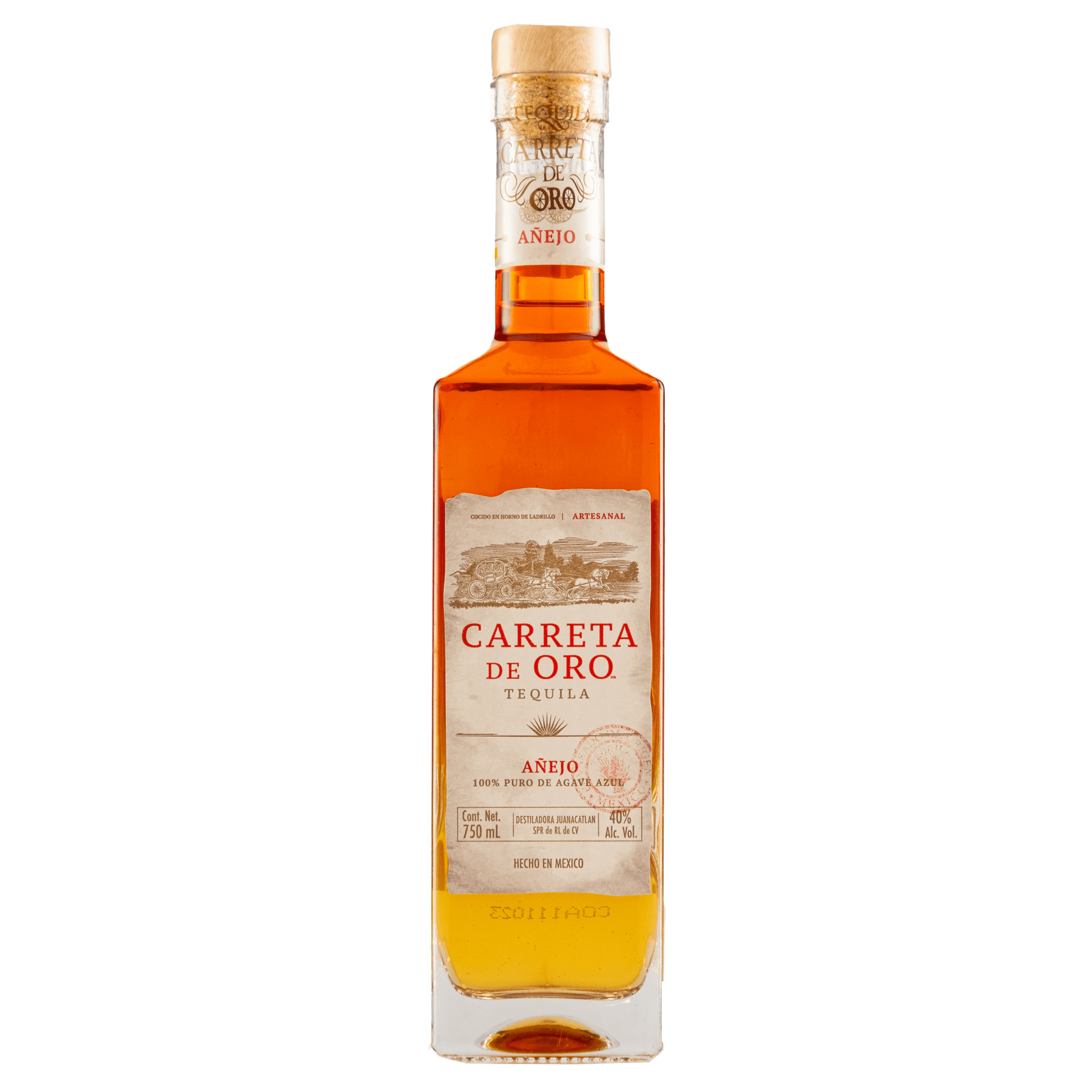 Tequila Carreta De Oro Añejo 750 ml Carreta de Oro Añejo | Bodega ...