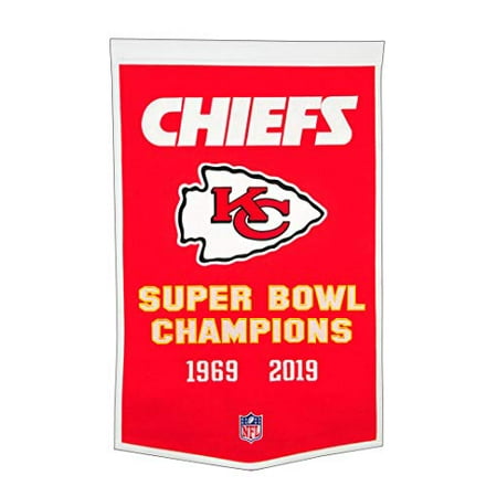 Winning Streak Kansas City Chiefs NFL Wool Felt Super Bowl Dynasty ...