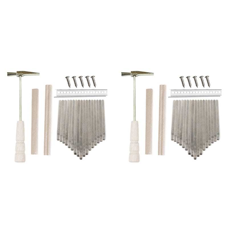 Click here for Unbranded 2x 17keys Kalimba Diy Kit Thum Piano Rep... prices