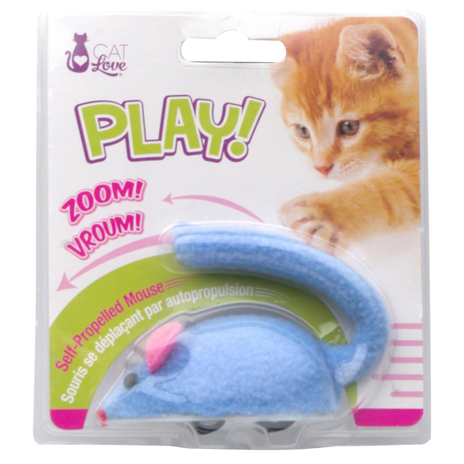 Click here for Cat Love Play Zippy Mouse Cat Toy  Blue prices