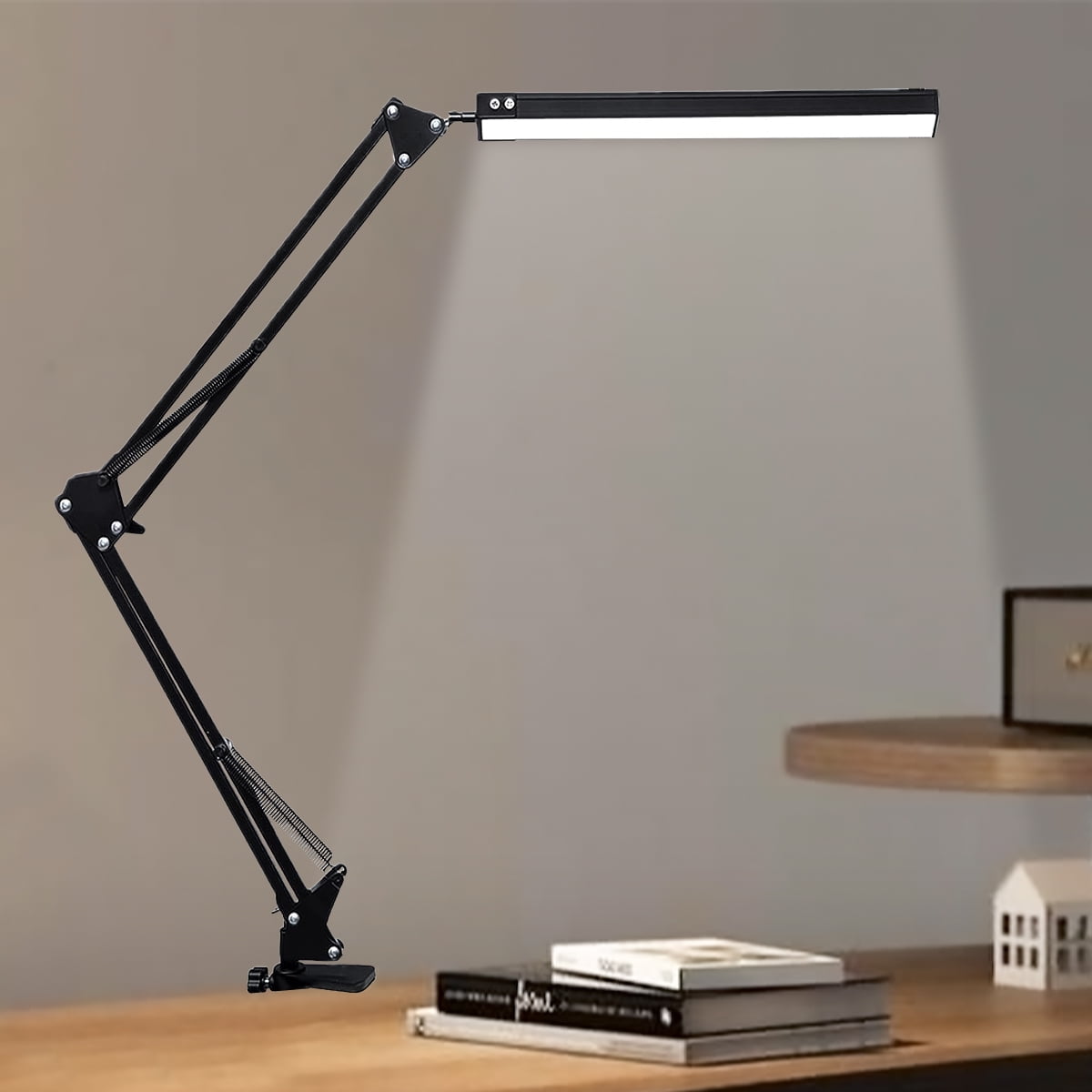 Reading Desk Lamp, Eye-Caring Reading Light, Memory Function Desk Light ...