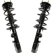 Detroit Axle - 4pc Rear Struts w/Coil Spring Toe Links Replacement for ...