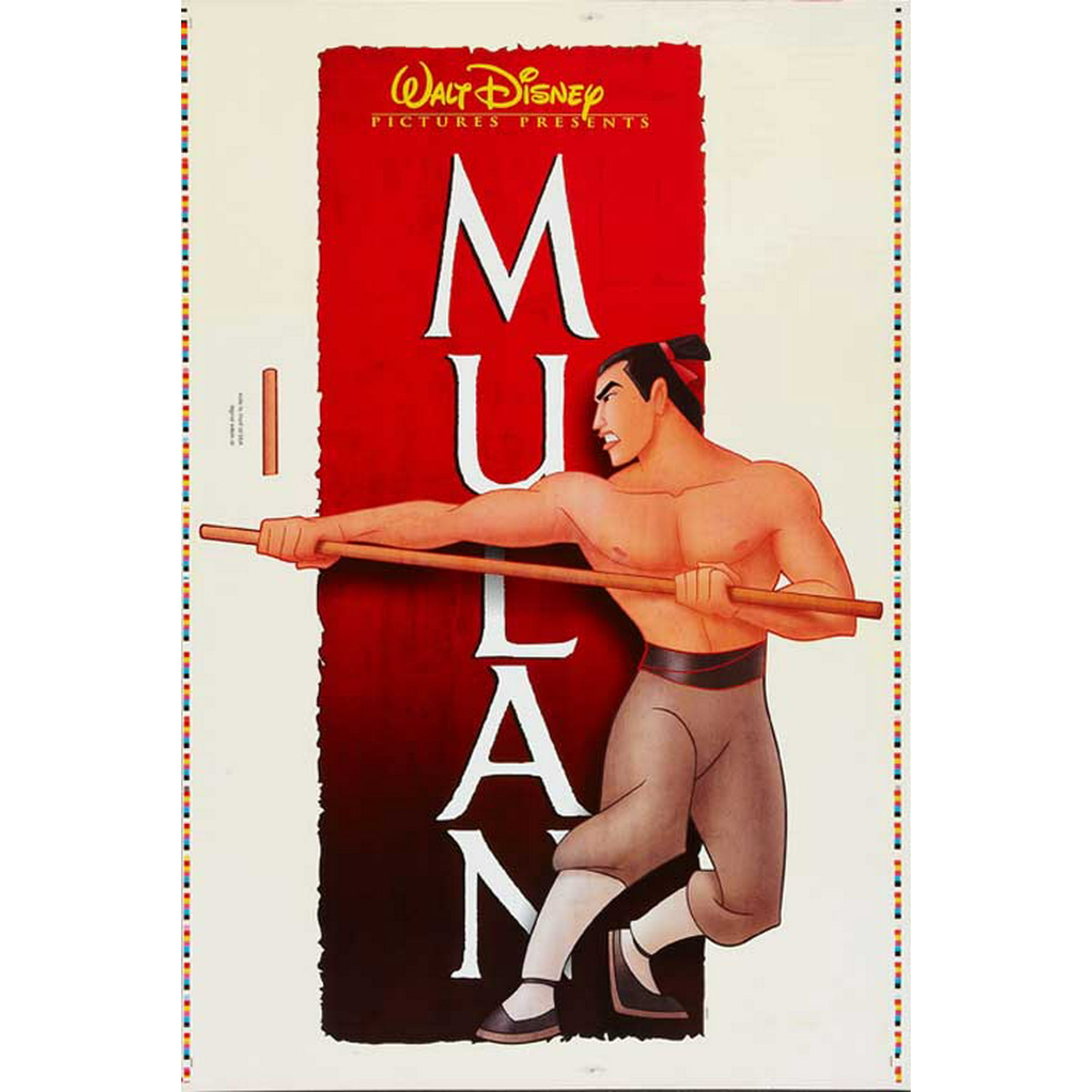 Mulan 1998 Poster