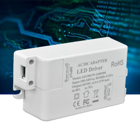 Spptty LED Constant Current Transformer,12W LED Driver Low Voltage ...