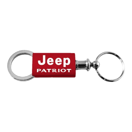 Jeep Patriot Keychain & Keyring - Red Valet - Walmart.com