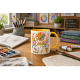 Art Teacher Ceramic Mug Personalized Paint Palette Mug for Artist Gift ...