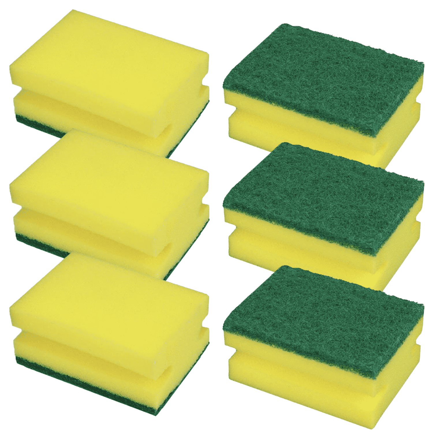 LOLA Pot Brite Scouring Sponge, Dual Purpose Hand Shaped Nylon ...