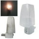 2 Pack Night Lights On Off Switch Bright White Light Nite Wall Plug ...
