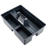 Rubbermaid Commercial Executive Carry Caddy, 2-Compartment, Plastic, 10 ...