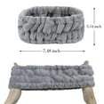 Minzimin 3 Pack Microfiber Towel Headbands for Washing Face, Facial ...
