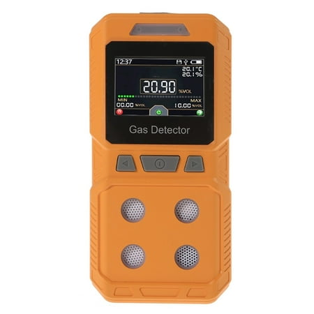 MYG Portable 4 Gas MonitorCO2/ H2S/O2/EX Multi Indicator with LCD Gas ...