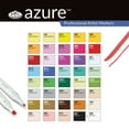 Royal & Langnickel - Azure Dual Tip Alcohol Marker Set 40pc - Basic ...