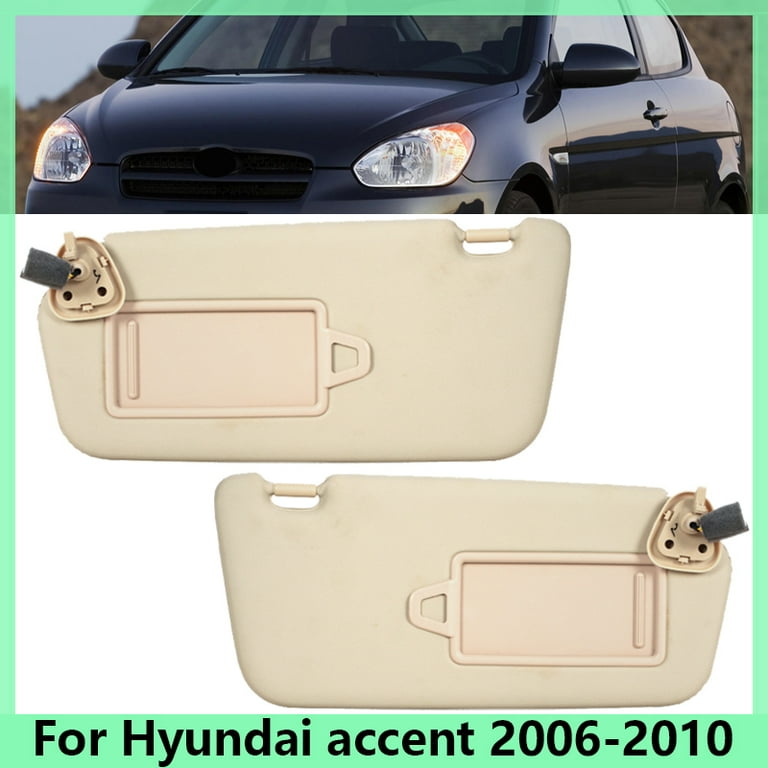 85220 0W110 J9 For Hyundai accent 2006 2007 2008 2009 2010 Sun Visor Car Interior Sunvisor Sun Shade Sun Shield Walmart