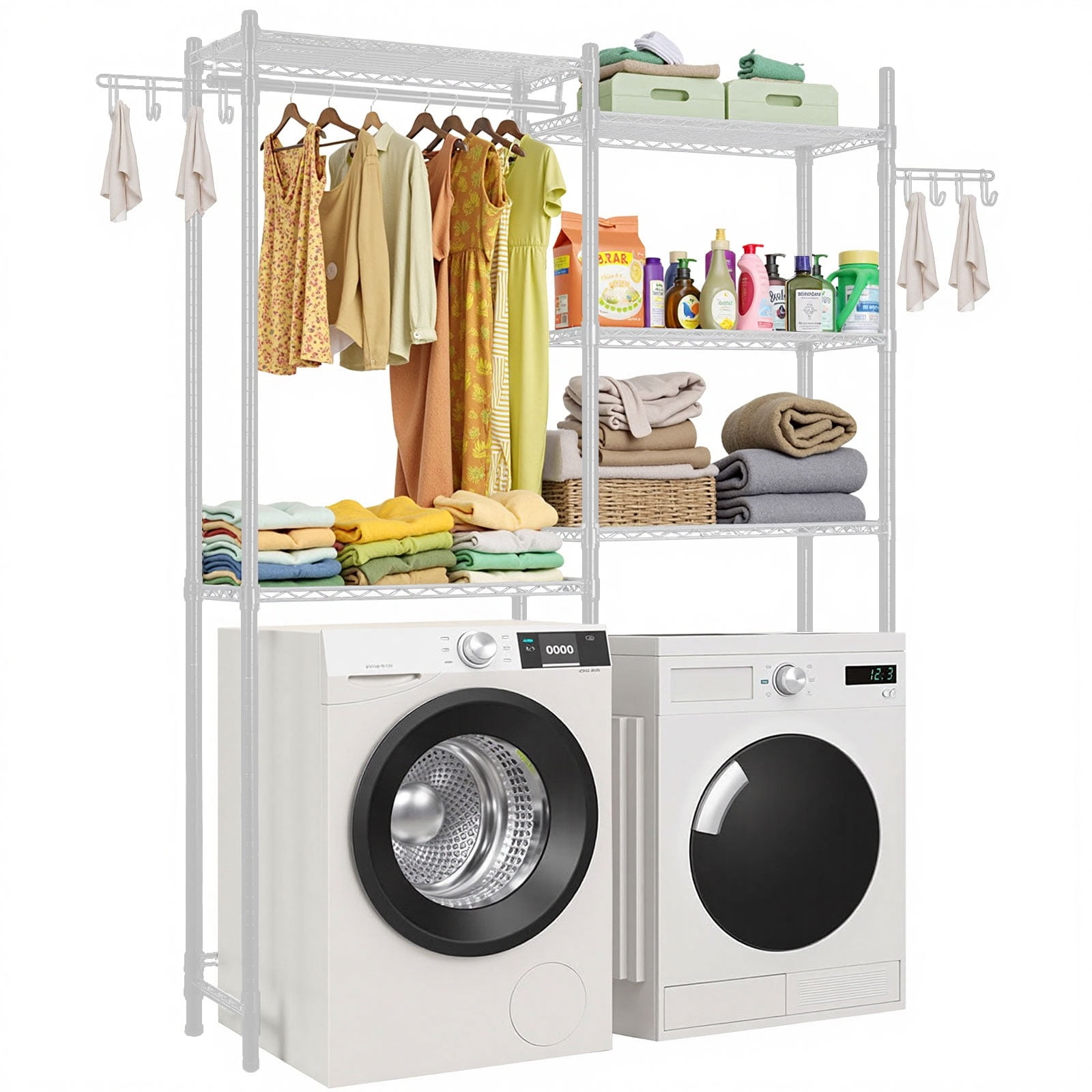 Click here for Étagères De Rangement Pour Lave-Linge Et Sèche-Lin... prices