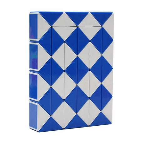 Magic Snake Twist Puzzle Twisty Toy Collection 48 Wedges Magic Ruler ...