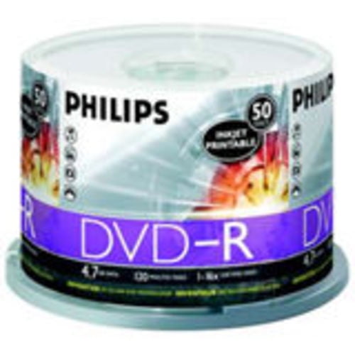 Philips 16x Dvd-r Media - 4.7gb - 50 Pack - Walmart.ca