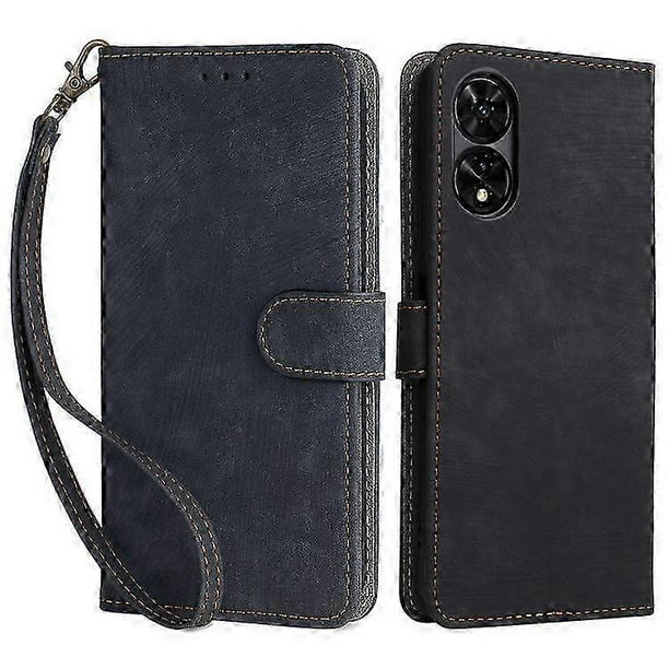 Compatible For TCL 505 T509K / T5094 Leather Case with Strap RFID ...