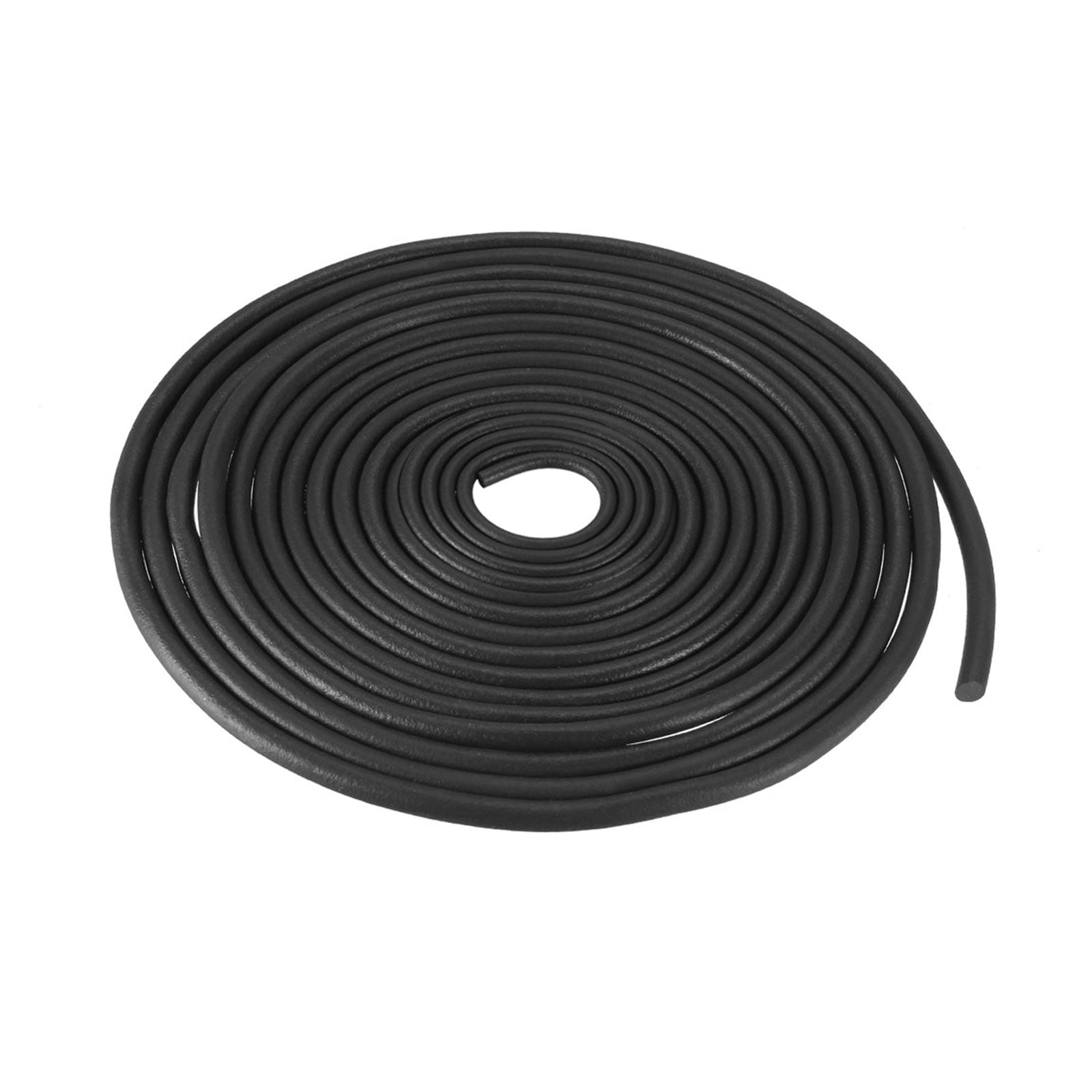 Tira Redonda de Goma de Espuma Sólida, Sellos para puertas, 7mm ...