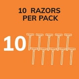 BIC Sensitive 2 Disposable Razors for Men, 2 Blades for Sensitive Skin ...
