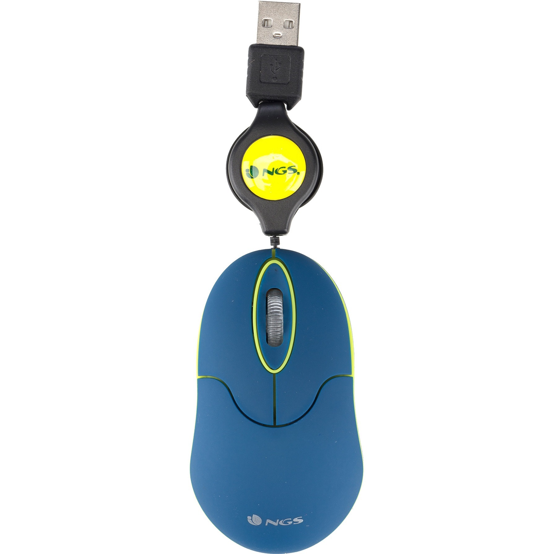Wired Mouse Sin Blue - Walmart.com