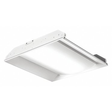Lithonia Lighting Recessed Troffer,4 ft L,4979 lm,38.5W 2FSL4 48L EZ1 ...