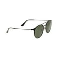 Ray-Ban Steel Frame Green Classic Lens Unisex Sunglasses RB3546 ...