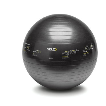 Black Mountain Products 2000lbs Static Strength Exercise Stability Ball ...