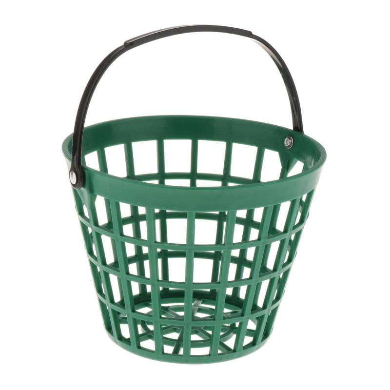 Golf Ball Basket, Golf Ball Storage Bucket Container With Handle For ...