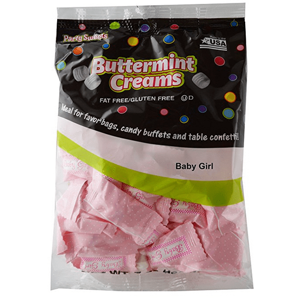 Party Sweets It's A Girl Buttermints, 14 Oz - Walmart.com