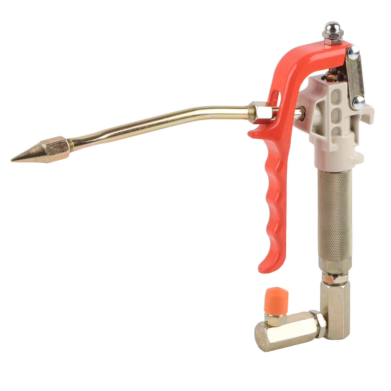 Heavy Duty Grease Gun, Alloy Portable Ergonomic Handheld Grease Gun For ...