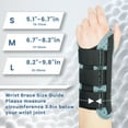 Vlela Carpal Tunnel Wrist Brace Wrist Splint Night Support Wrist Wraps ...