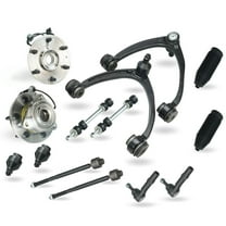 Detroit Axle - Front 12pc Suspension Kit for 4WD Cadillac Chevy GMC ...