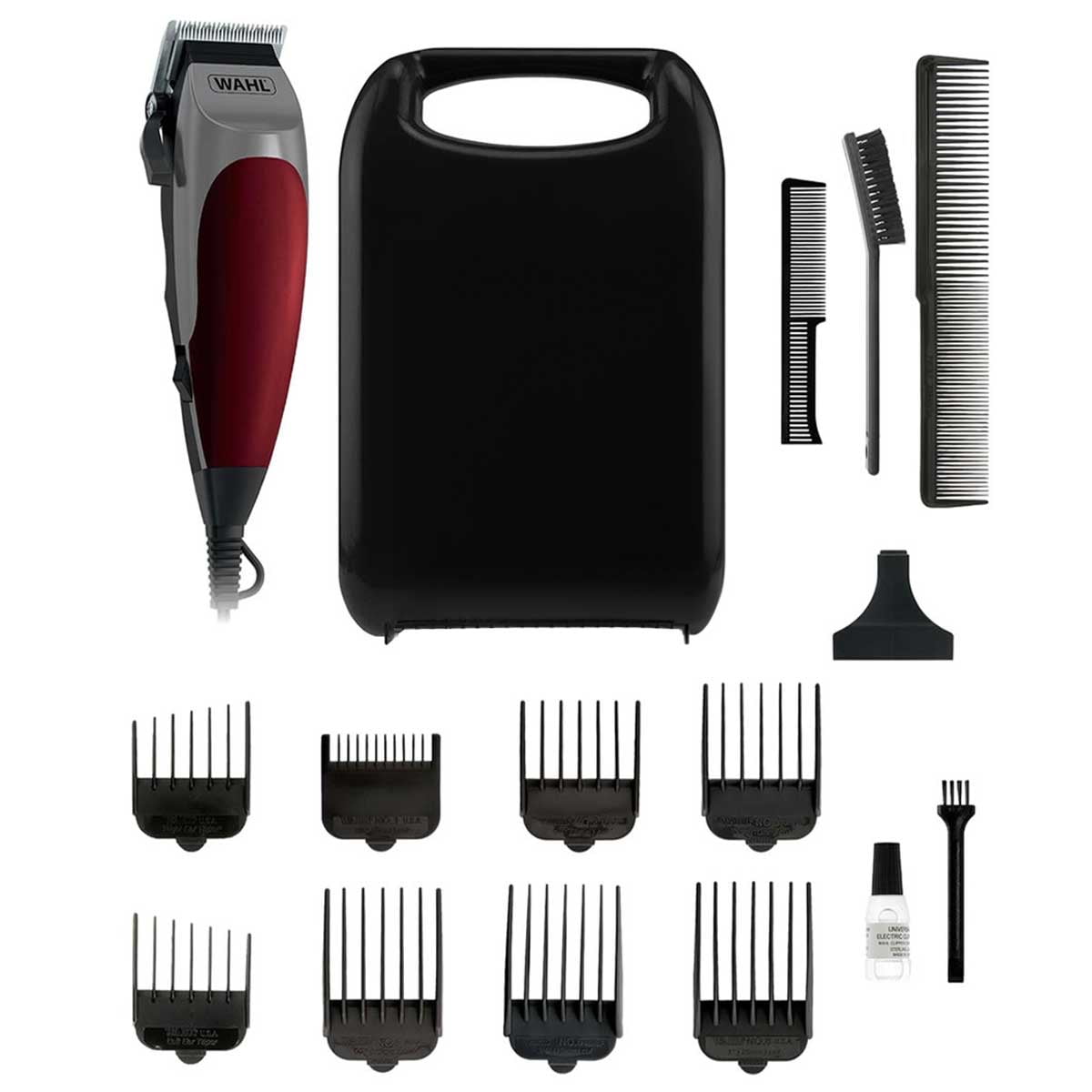 Kit Completo De Corte De Pelo Wahl Fade Cut 9656 De 16 Pzs. Gris ...