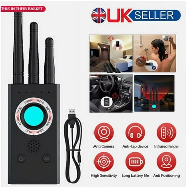 Bug Detector Upgraded Anti Spy Detector & Listening Device Finder GPS ...