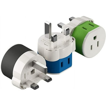 Ge 58900 Polarized Grounding Adapter Plug (gray) - Walmart.com